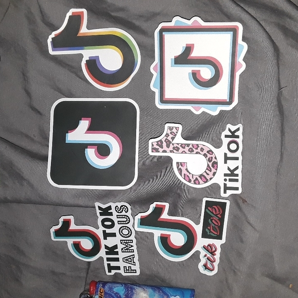 Accessories | 6 Tik Tok Stickers | Poshmark